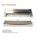 2 Pack 24" Trailer Chain Holder with Aluminium Metal - Heavy Duty ...