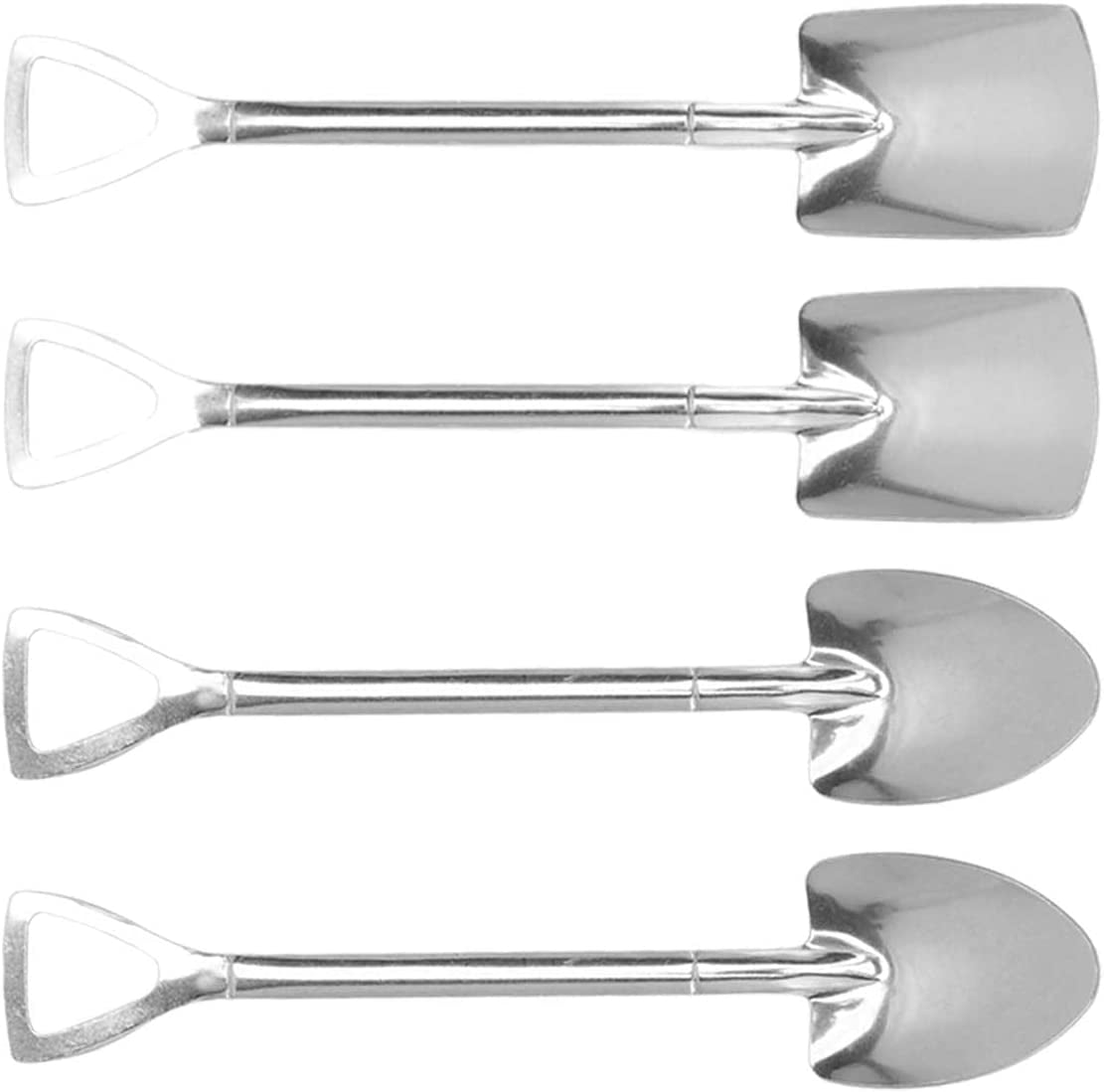 Stainless Steel Cute Shovel Spoon Reusable Durable Stainless Steel ...