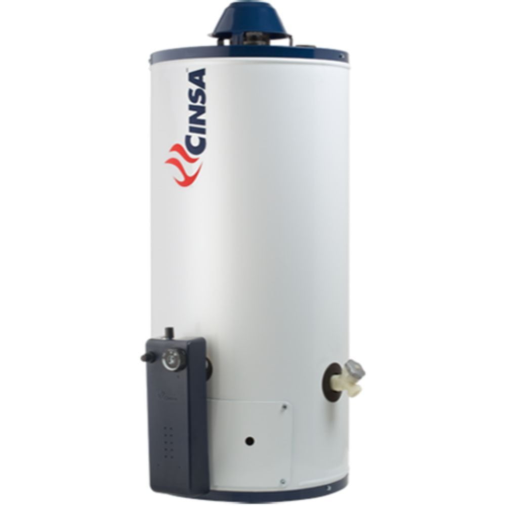 Boiler calentador de AGUA CINSA 40 GALONES GAS natural 150 litros ...