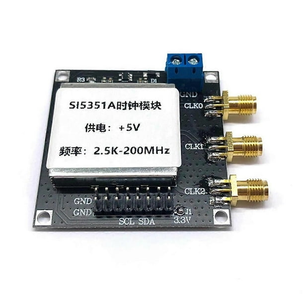 SI5351 Module High Precision RF Clock Generator 2.5K-200MHZ Clock ...