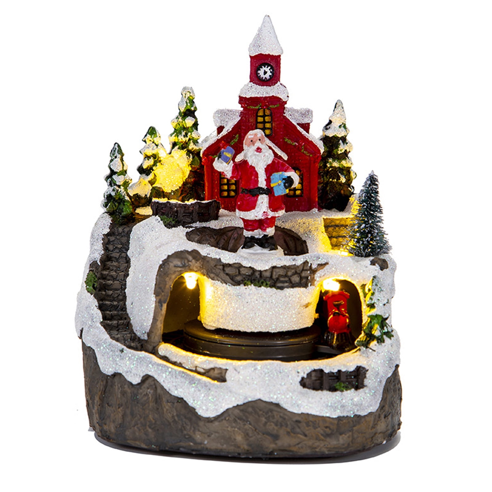 Click here for Bengpaoba Lighted Christmas Village House 3-Speed... prices