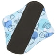 BIMZUC Reusable Sanitary Pad Bamboo Charcoal Washable Menstrual Pad for ...
