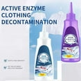 Active Enzyme Clothing Decontamination Clean Wash- Stain Removal Liquid 120ml To Oil Stains To ...