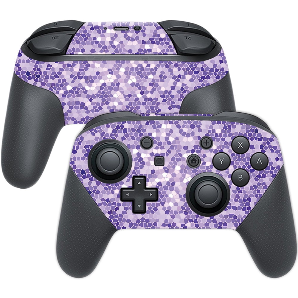 Skin Decal Wrap Compatible With Nintendo Switch Pro Controller Stained ...