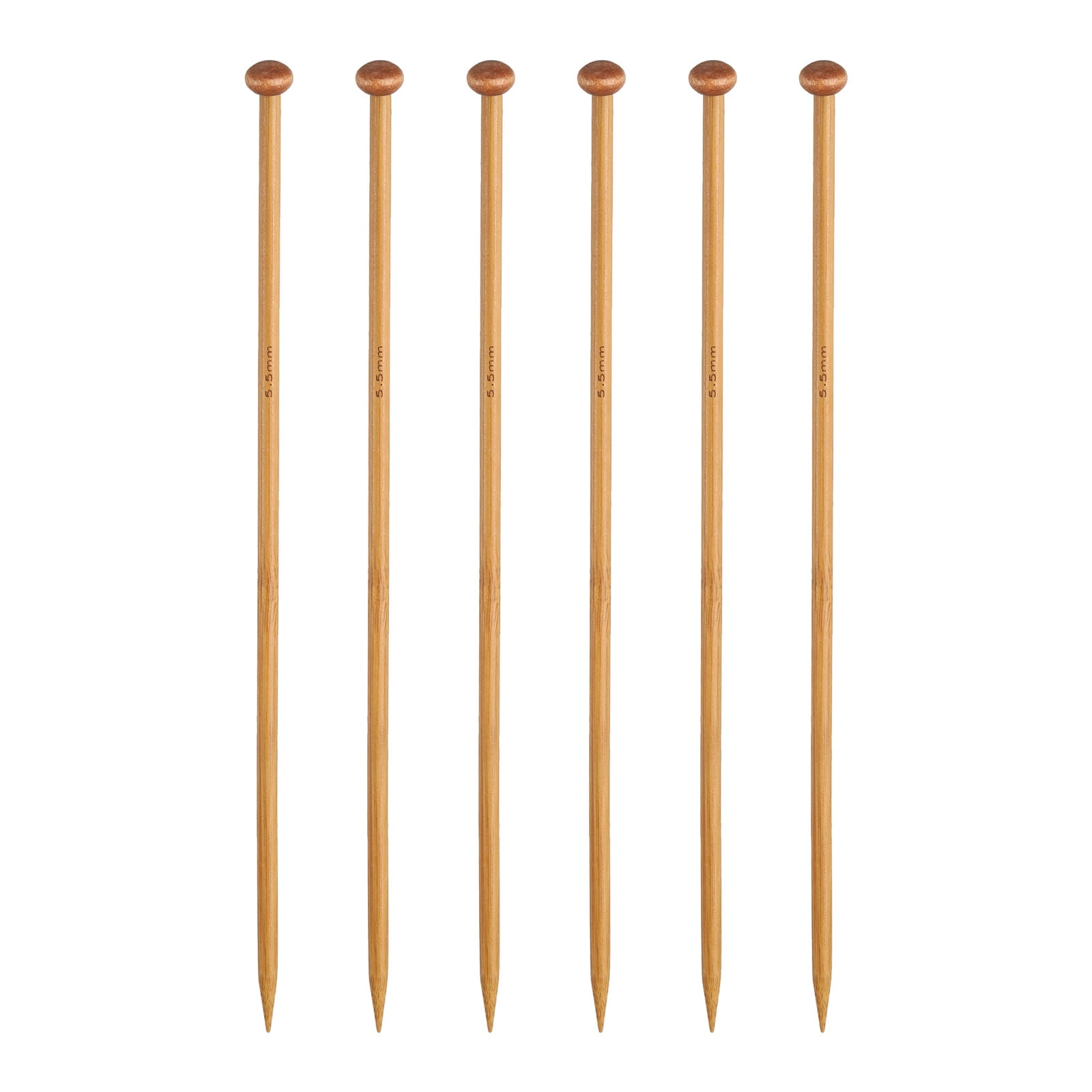 Click here for Uxcell 6pcs 5.5mm Bamboo Knitting Needle Straight... prices