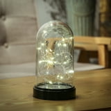 LED Glass Dome w/ Black Base - Walmart.com