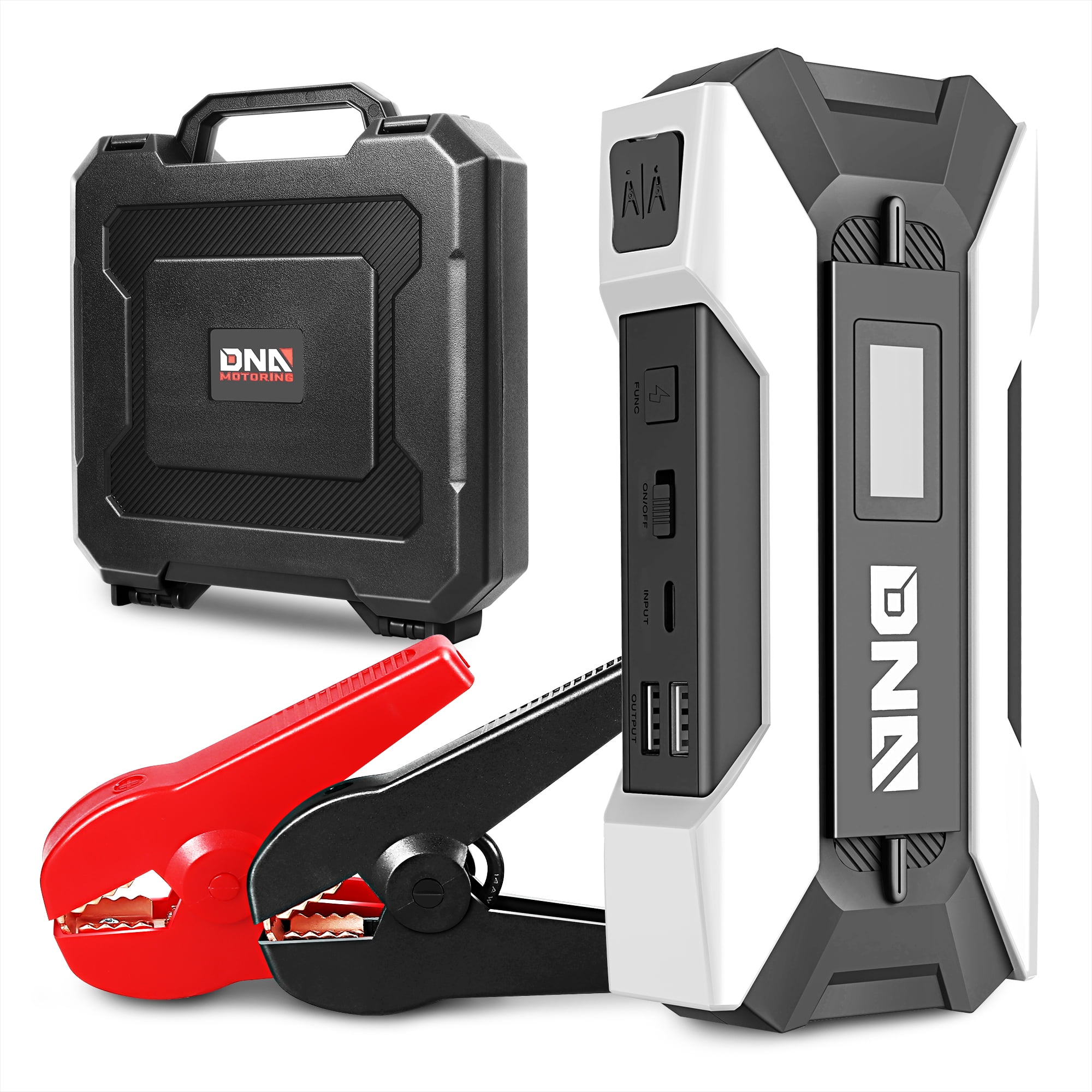 DNA Motoring TOOLS-00269 White 12V 1500A 15000mAh Multi-function ...