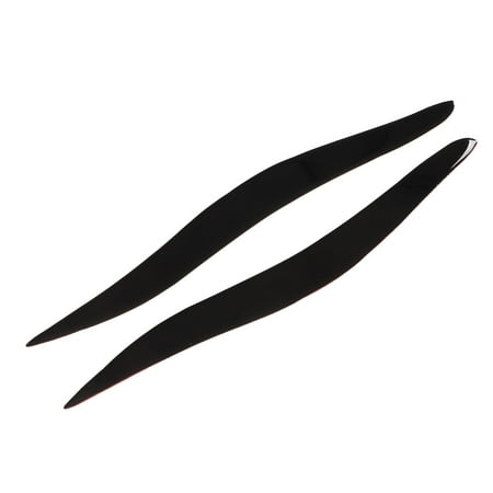 Headlight Eyelid Trim,Pair Front Headlight Eyebrow Headlamp Eyebrows ...