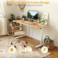 CubiCubi Electric Standing Desk, 44 inches Height Adjustable Table ...