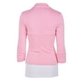 Aulin Collection Women's Casual Work Solid Color Knit Blazer - Walmart.com
