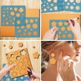 2Pcs Heart Earrings Making Templates 7x6 Inch Acrylic Earring Handwork ...