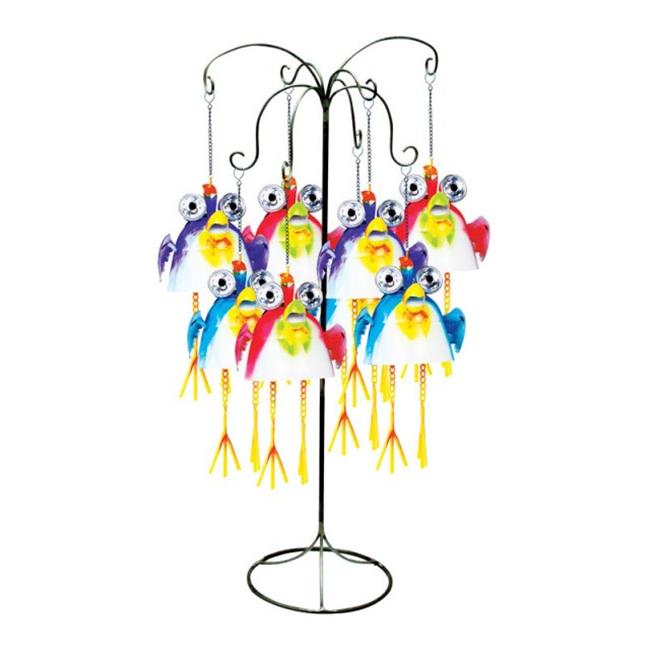Alpine DSP120A Metal Solar Hanging Bird Garden Decor - pack of 8 ...
