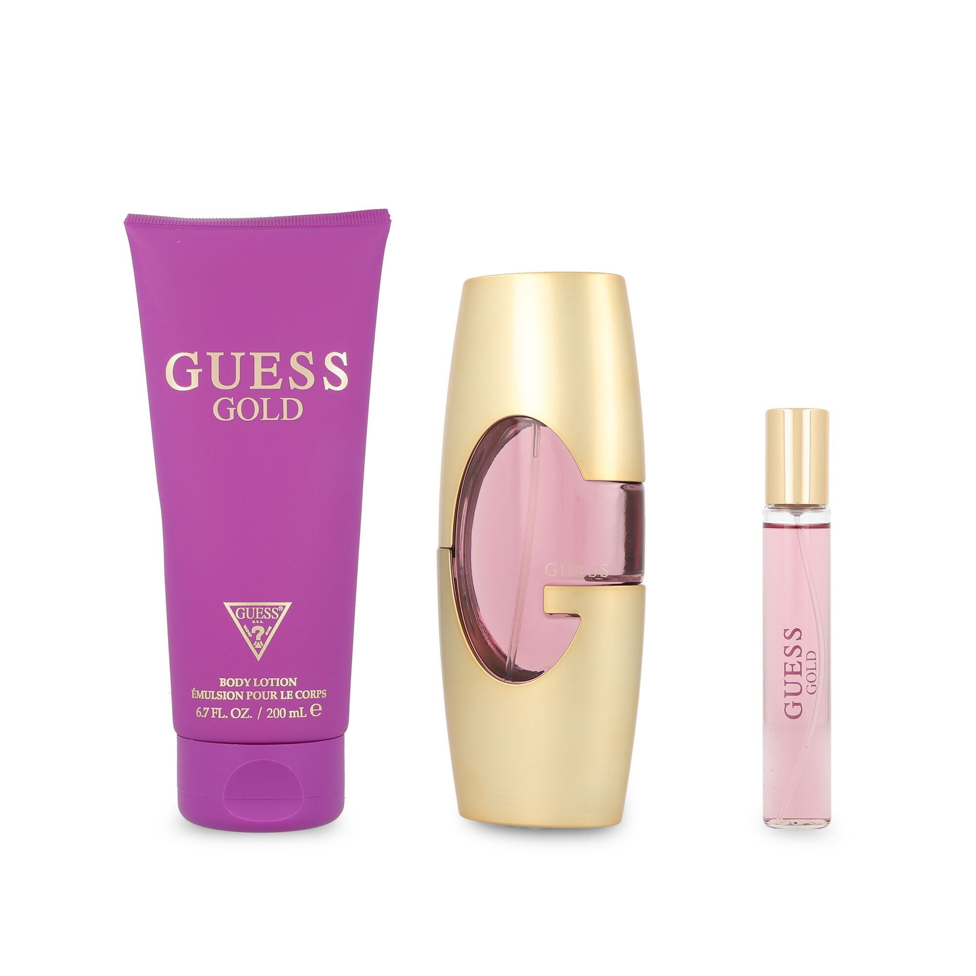 Set Guess Gold 3Pzs Guess Fragancia Floral Frutal Para Mujeres 2007 ...