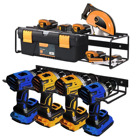 Cordless Drill Storage Rack