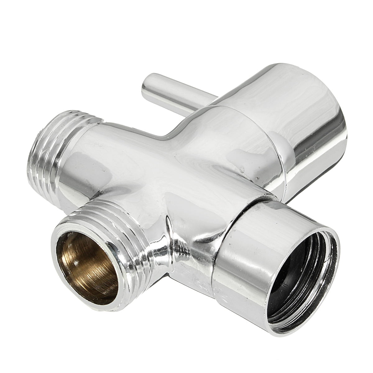 G1 2 Brass T Adapter Diverter Valve For Bidet Sprayer Shattaf Shower