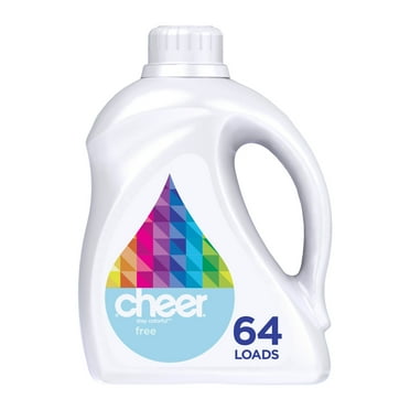Cheer Powder Laundry Detergent, Fresh Clean, 80 Loads 112 oz - Walmart.com