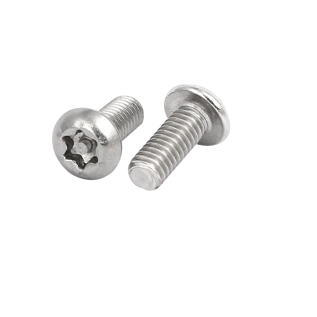 M4 x 10mm 304 Stainless Steel Torx Security Pan Head Screws Fasteners ...