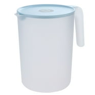 GoodCook 1-Gallon Plastic Airtight Pitcher with Vacuum Seal Lid, Red ...