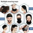 9Pcs Sun Uv Protection Face Mask Neck Gaiter Bandana For Cycling ...