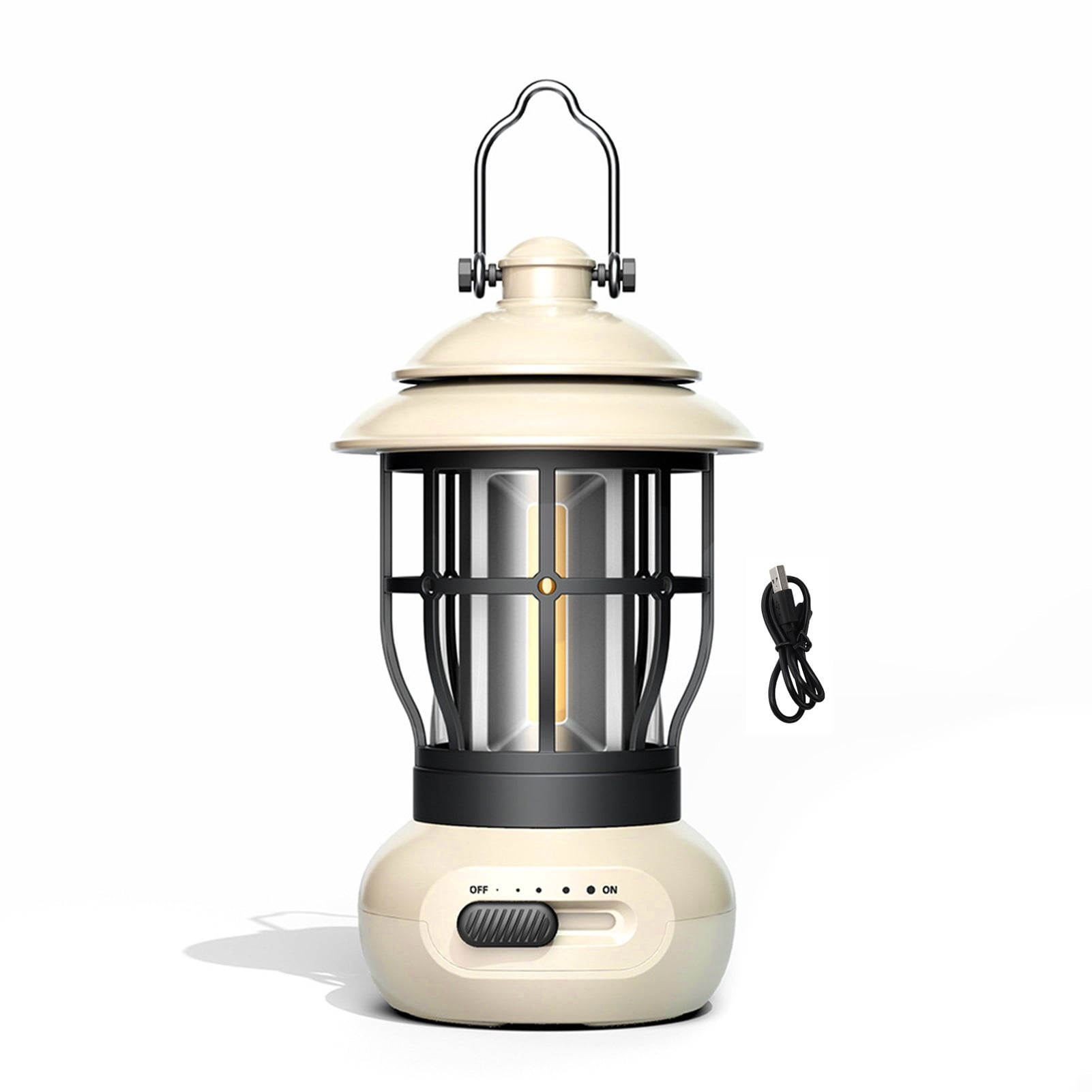 HYmarket 1 Set Rechargeable Camping Light - Handle Switch Design ...