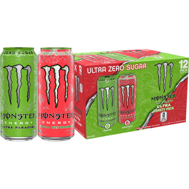 Monster Ultra POW Variety Pack, 16 Ounce (24 Pack) - Walmart.com