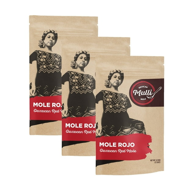 Mole Rojo Imported From Oaxaca - Red Mole Paste - Walmart.com