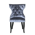 Chic Home Pixie Velvet Upholstered Wingback Dining Chair Set Of 2