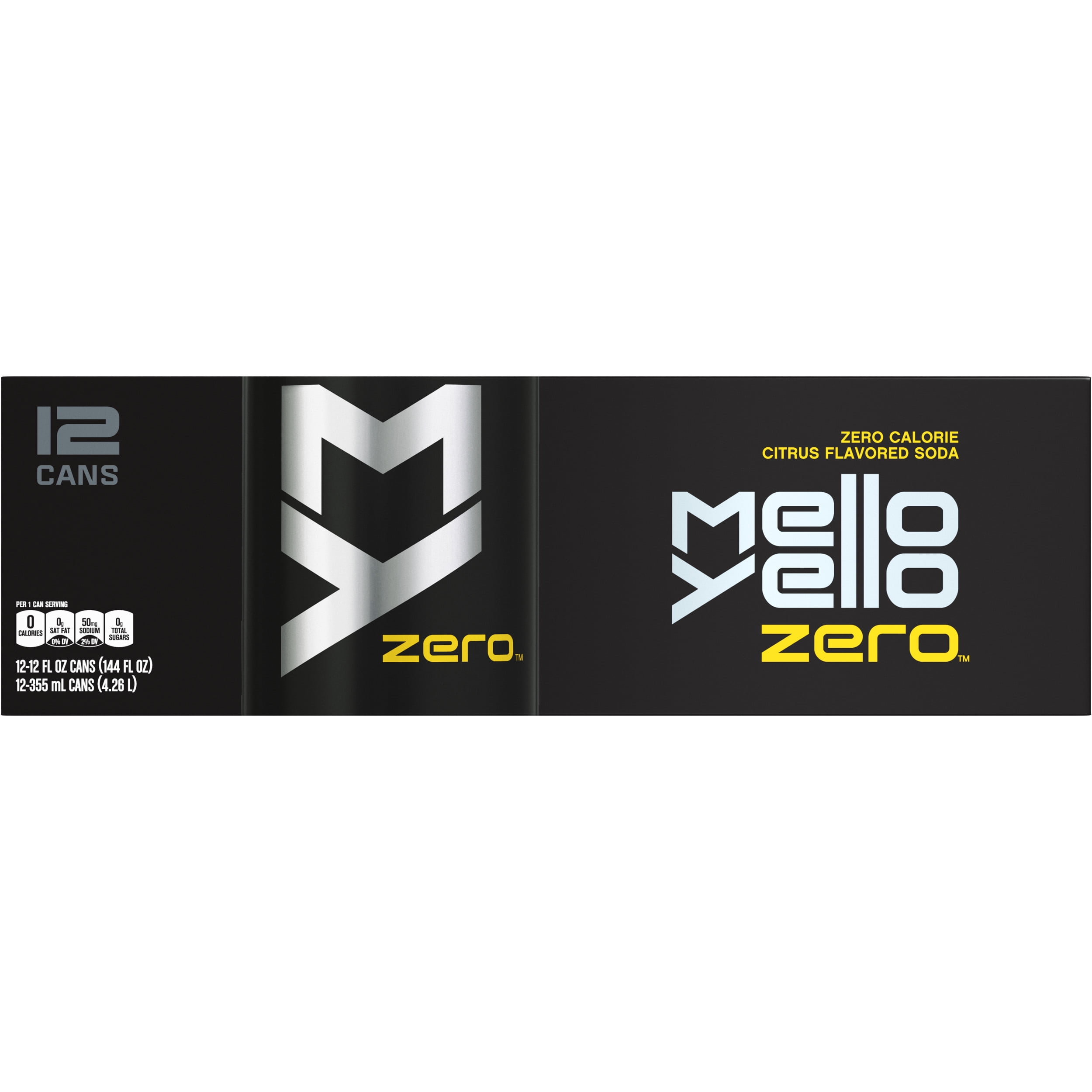 Mello Yello Zero Diet Citrus Flavored Soda Soft Drinks, 12 fl oz, 12 Pack – Walmart Inventory ...