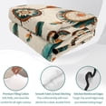 Queen Quilt Bedding Set Abstract Indian Totem Breathable Summer Cooling ...