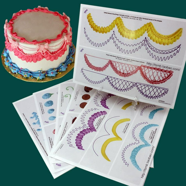 Cake Piping Design Template