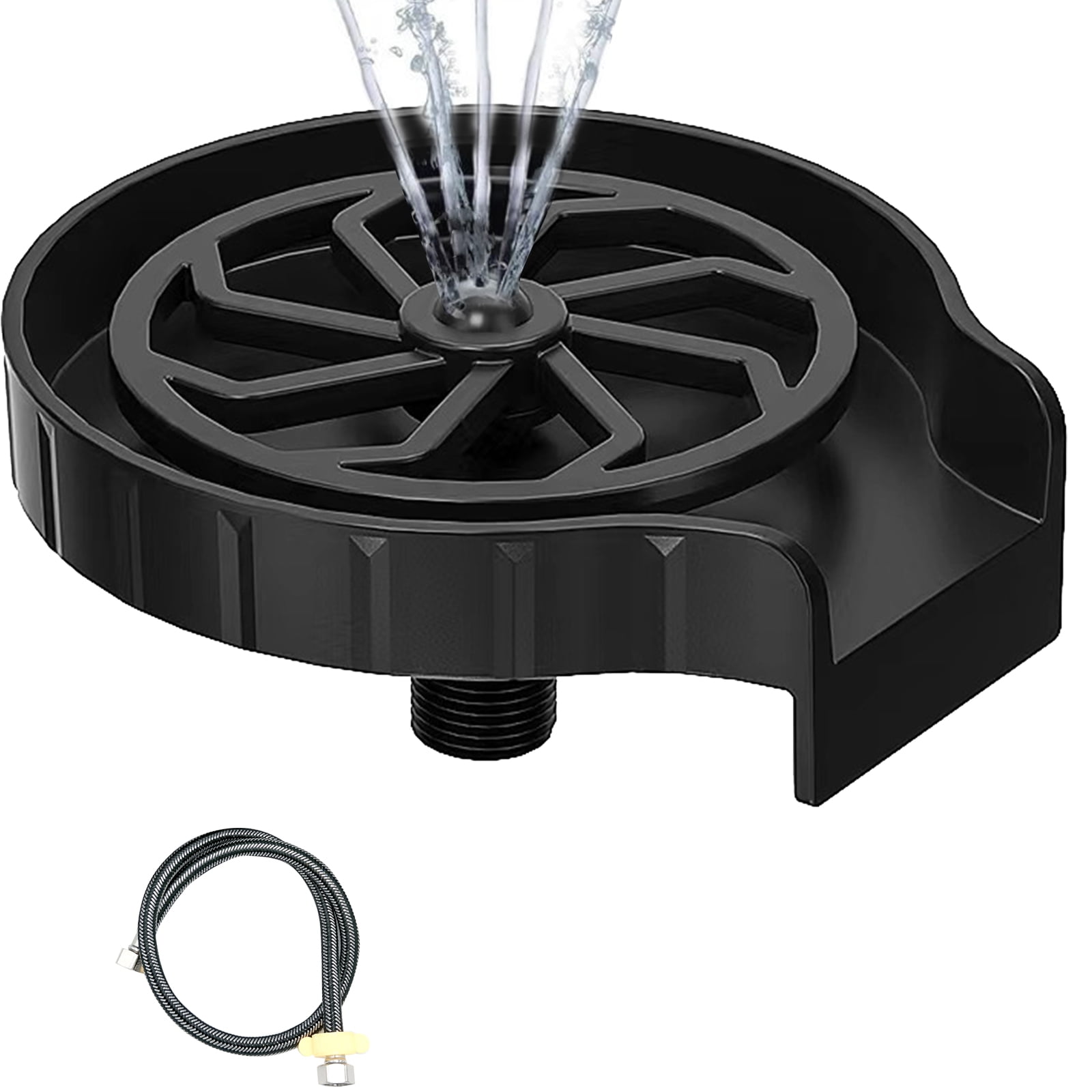 Automatic Glass Rinser Quick Cleaning Easy Installation Pressured Cup ...