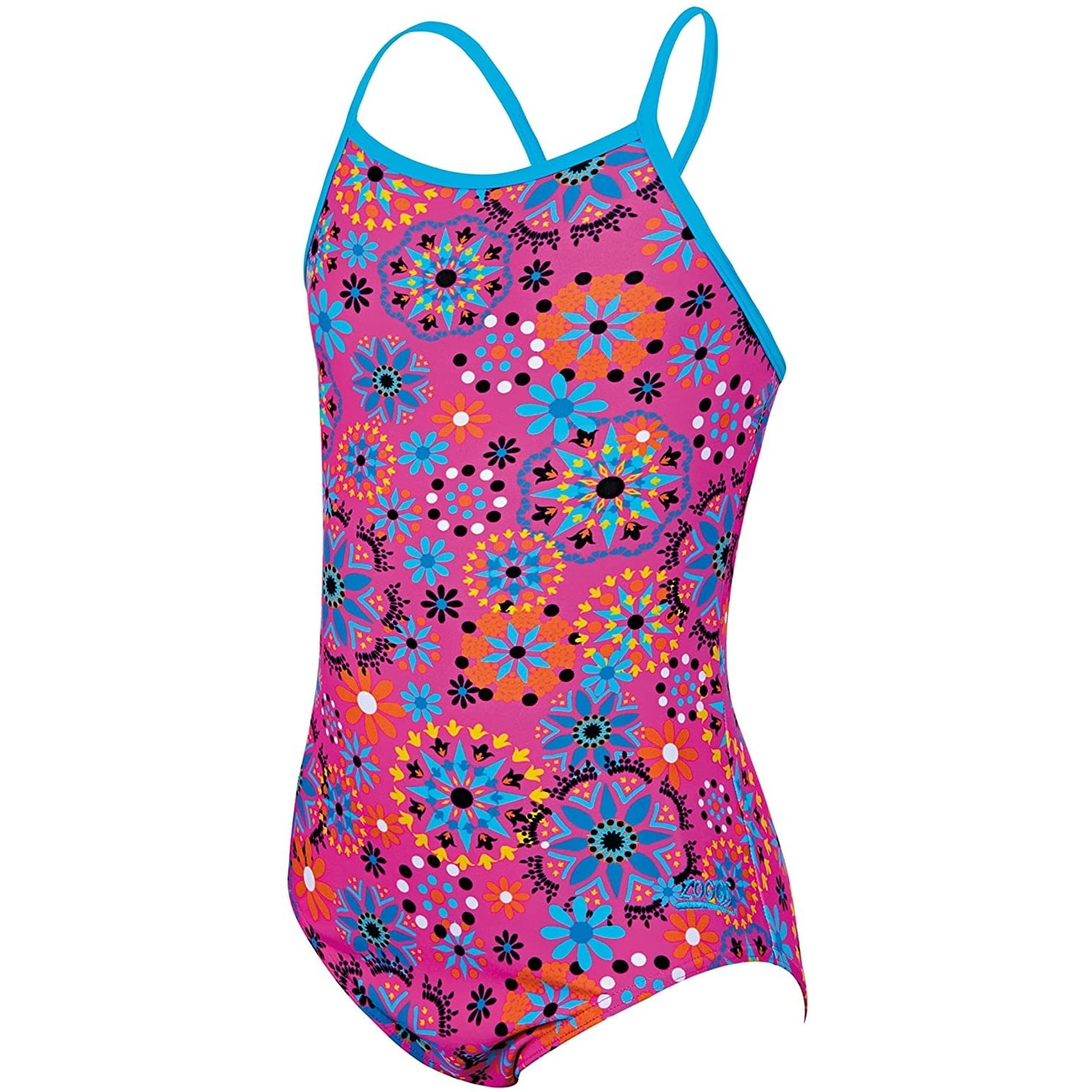 Zoggs Girls Folk Tale Strappy One Piece Swimsuit | Walmart Canada