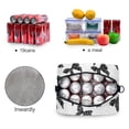 ALAZA Polka Dots Bows Insulated Lunch Box Large Reusable Cooler Bag ...