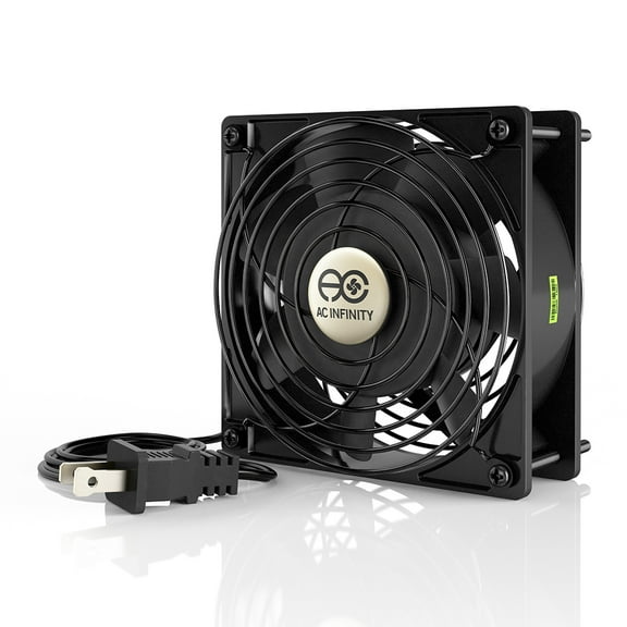AXIAL 1225, Quiet Muffin Fan, 120V AC 120mm x 25mm Low Speed, UL ...