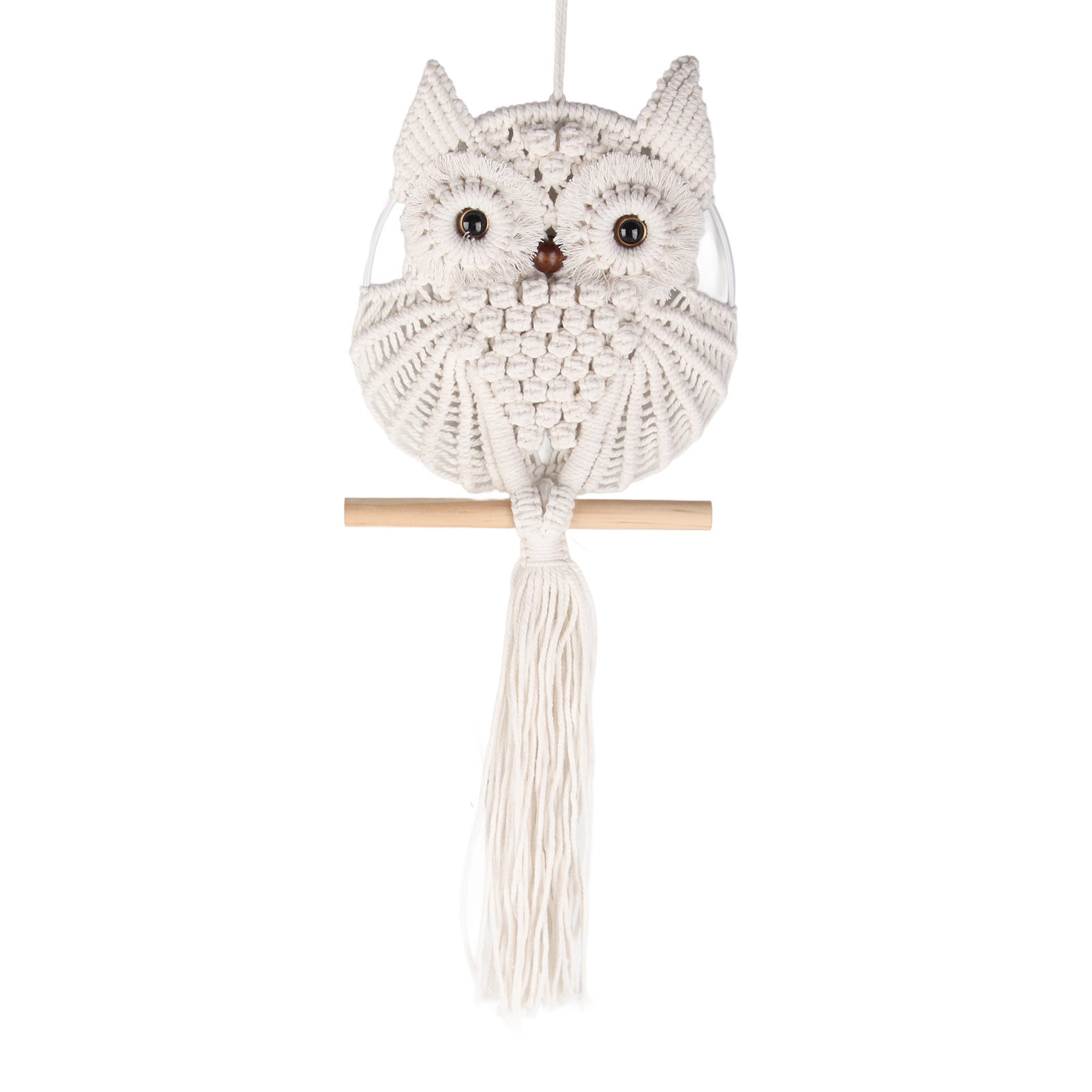 Click here for Estink Macrame Owl Macrame Wall Hanging Hand Woven... prices
