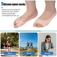 3 Pairs Silicone Gel Moisturizing Socks, Non-Slip Soft Silicone Socks ...