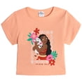 Disney Moana Ribbed T-Shirt and Mini Shorts Outfit Set Toddler to Big ...