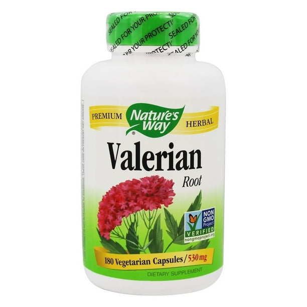 Nature's Way - Valerian Root 530 mg. - 180 Vegetarian Capsules - Walmart.ca