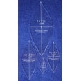 Laser Cut Quilt Templates - 1/4" Acrylic-clear - Gift Set - 12 Pieces ...