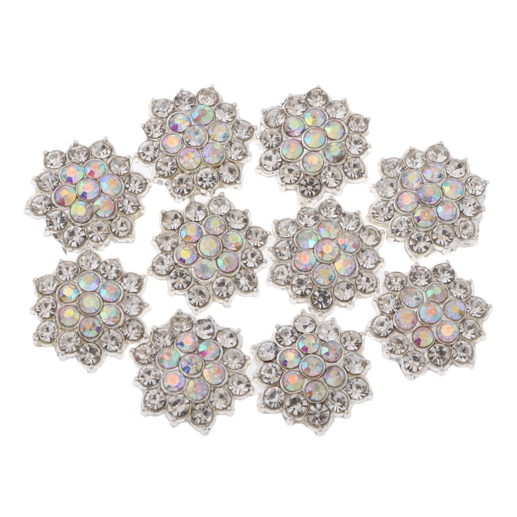 10 Decorative Faux Stone Buttons Accessories - Walmart.com