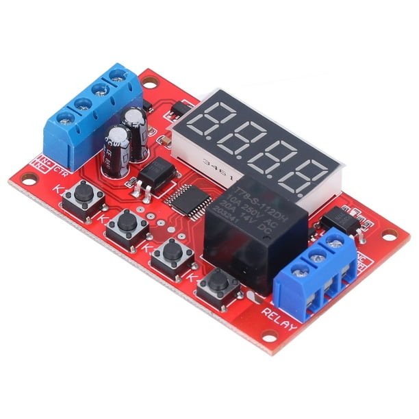 Timer Delay Trigger Switch,12V Relay Module Digital LED Digital Timming ...