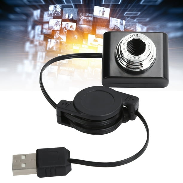 HD Mini Camera, USB2.0 Camera Plug And Play Retractable Cable Easy To ...