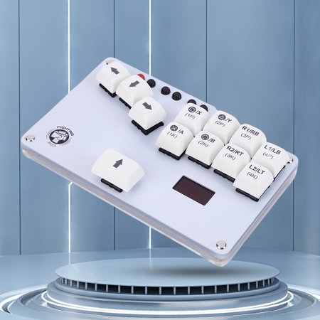 Peggybuy Fighting Box Gamepad Keyboard OLED Display for Nintendo Switch ...