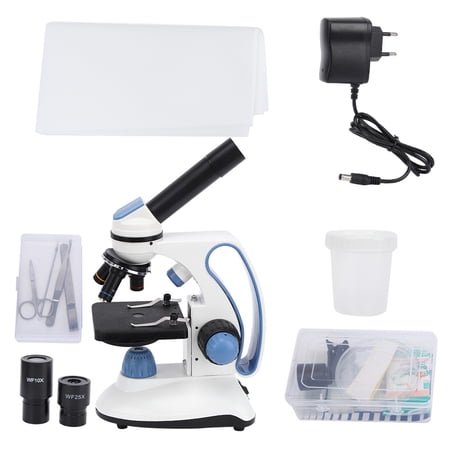 Monocular Microscope, ABS Microscope, Iron Microscope 25X Wide Angle ...