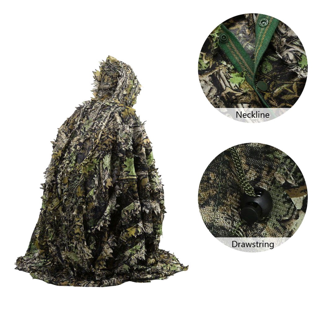 Click here for Onegood Outdoor Camouflage Clothing Poncho Hooded... prices