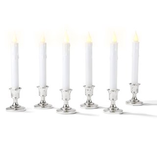 612 Vermont LED Electric Window Candles with Sensor Dusk to Dawn, Warm ...