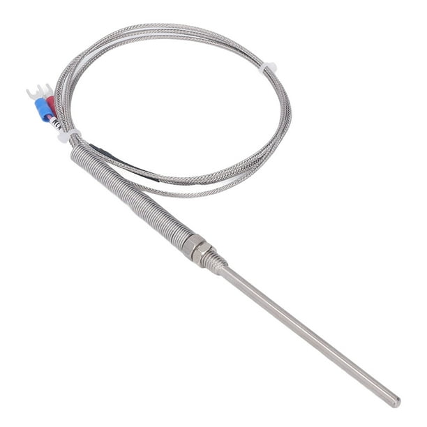 Sensor de temperatura de termopar tipo K, sonda de termopar tipo K ...