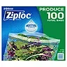 Ziploc Produce Bags w/ Seal Top (100 ct.) - Walmart.ca