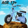 99cc MB001 Gas-Powered Mini Dirt Bike for Teens & Adults, Off-Road ...