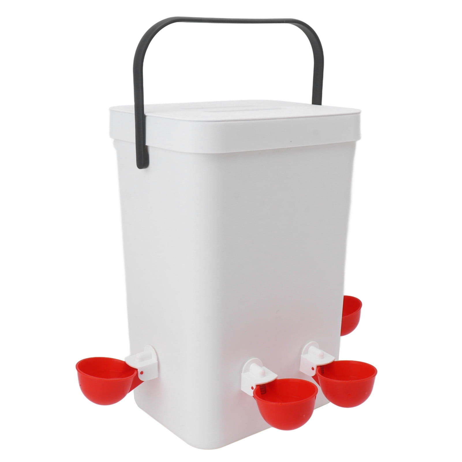 Bebedero automático para pollos 4 bebederos 12 L bebedero automático ...
